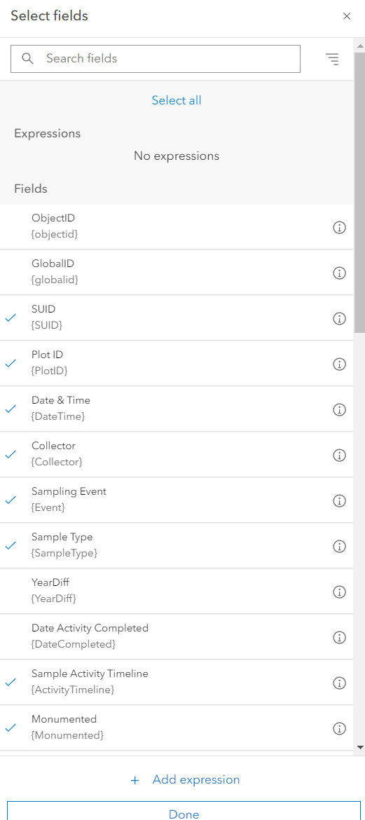 Solved: Expression To Add Survey123 Point Data to Field Li... - Esri Community