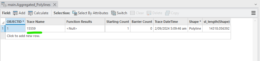 Solved: UN Trace Tool - How to write calculated results to... - Esri Community