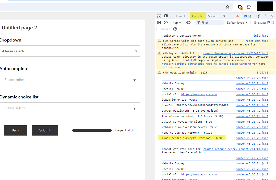 Issue with Select One Question Autocomplete in Arc... - Esri Community