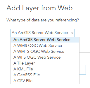 Solved: feeding data from an external server to a map? - Esri Community