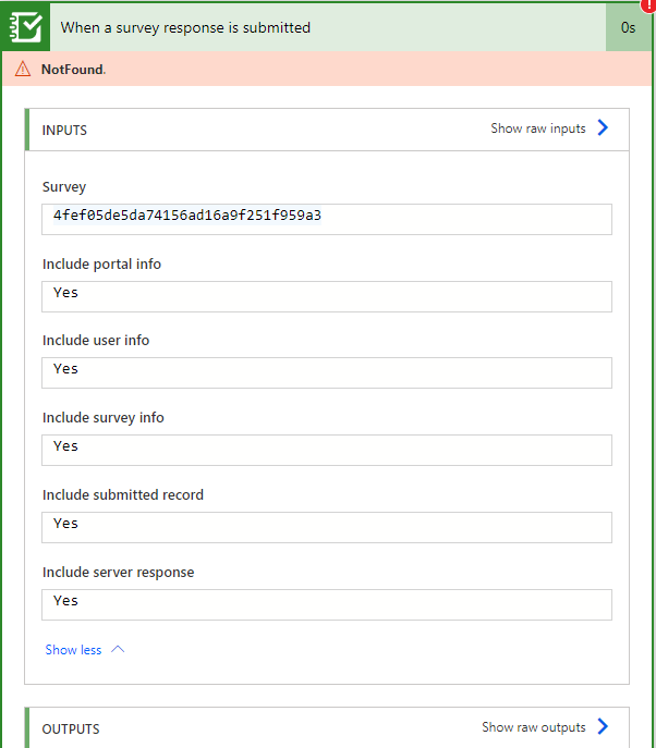 Solved: Microsoft Power Automate Not Connecting to Survey - Esri Community