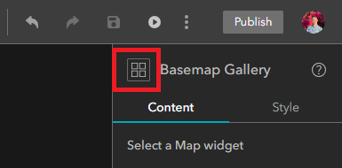 Solved: Can the widget icon shapes color be changed? - Esri Community