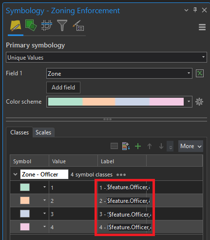 Dynamic text for symbology labels - Esri Community