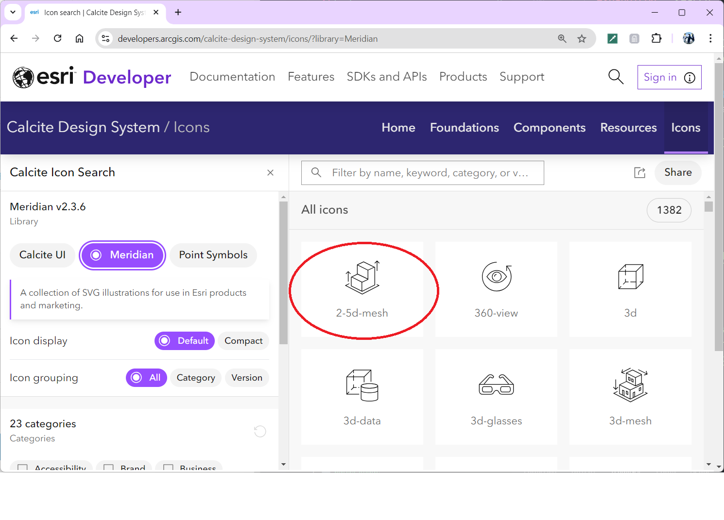 How to use Meridian and Point Symbols in Calcite D... - Esri Community