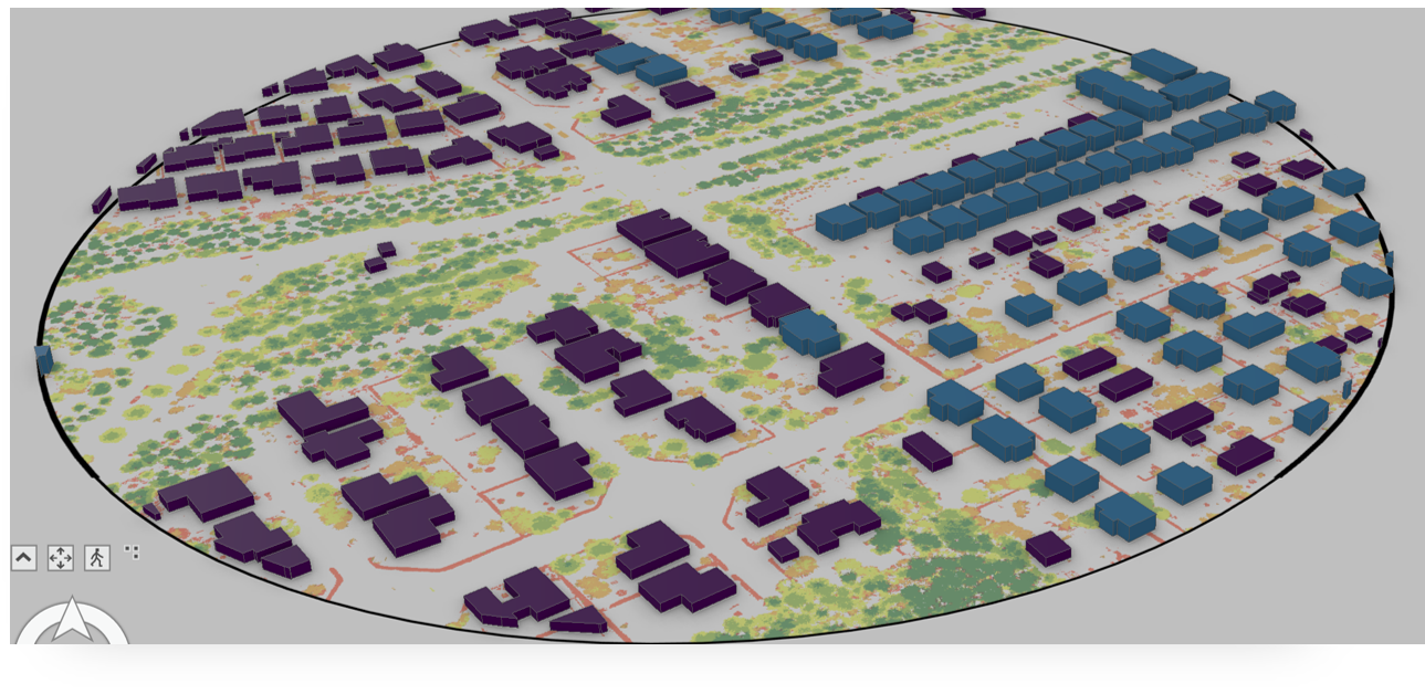 3D map with trees and shrubs - Esri Community
