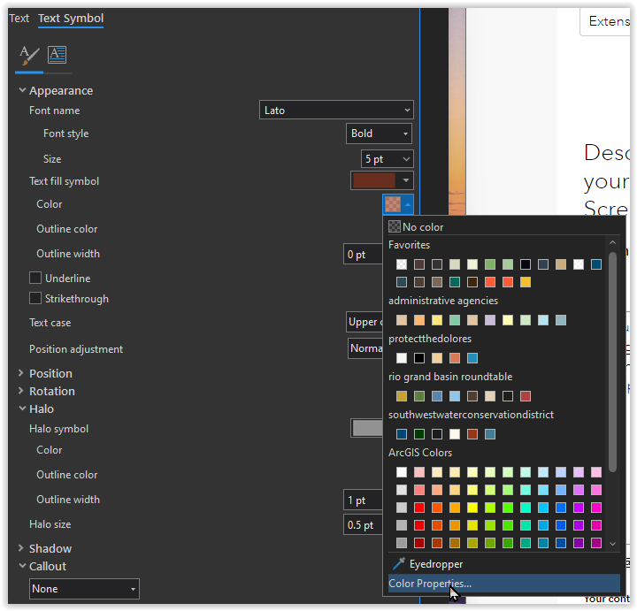 Add transparency option to main Appearance menu - Esri Community