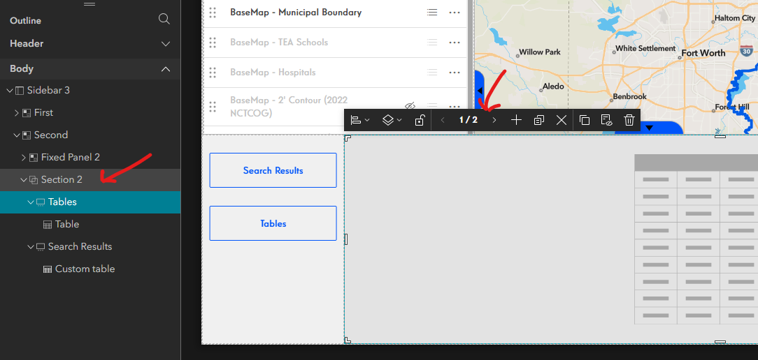 Solved: Cannot figure out how populate new Section Views i... - Esri Community