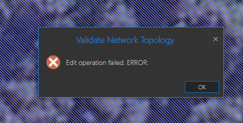 Solved: Blank Error while Validating - Esri Community