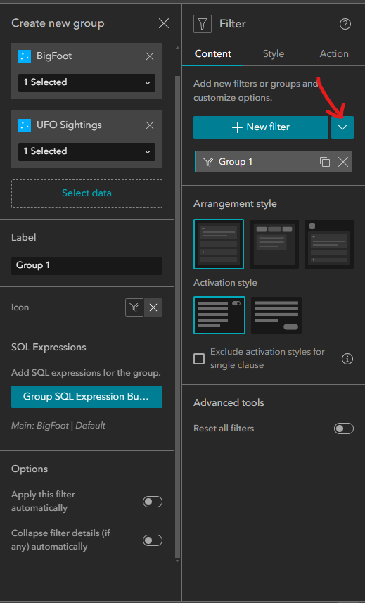 Showing multiple maps in experience builder - Esri Community