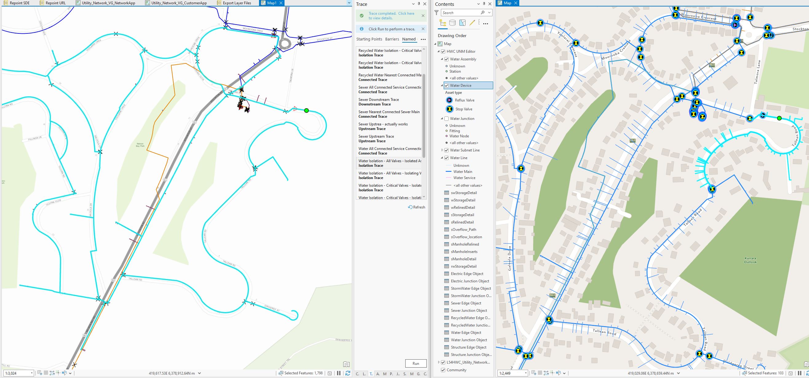 Solved: Isolation trace taking out entire subnetwork - Esri Community