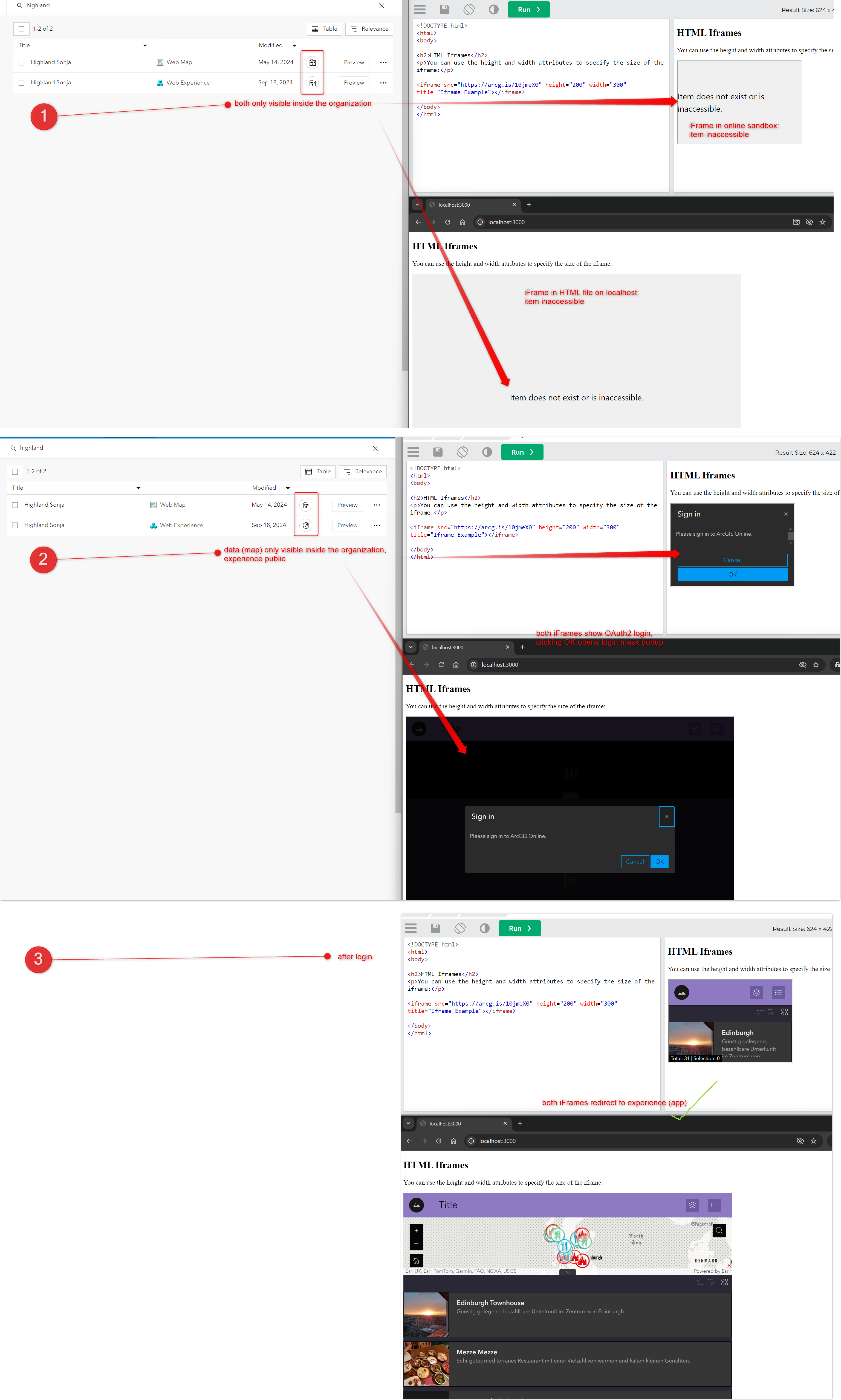 Embed Experience builder app as an iframe in websi... - Esri Community