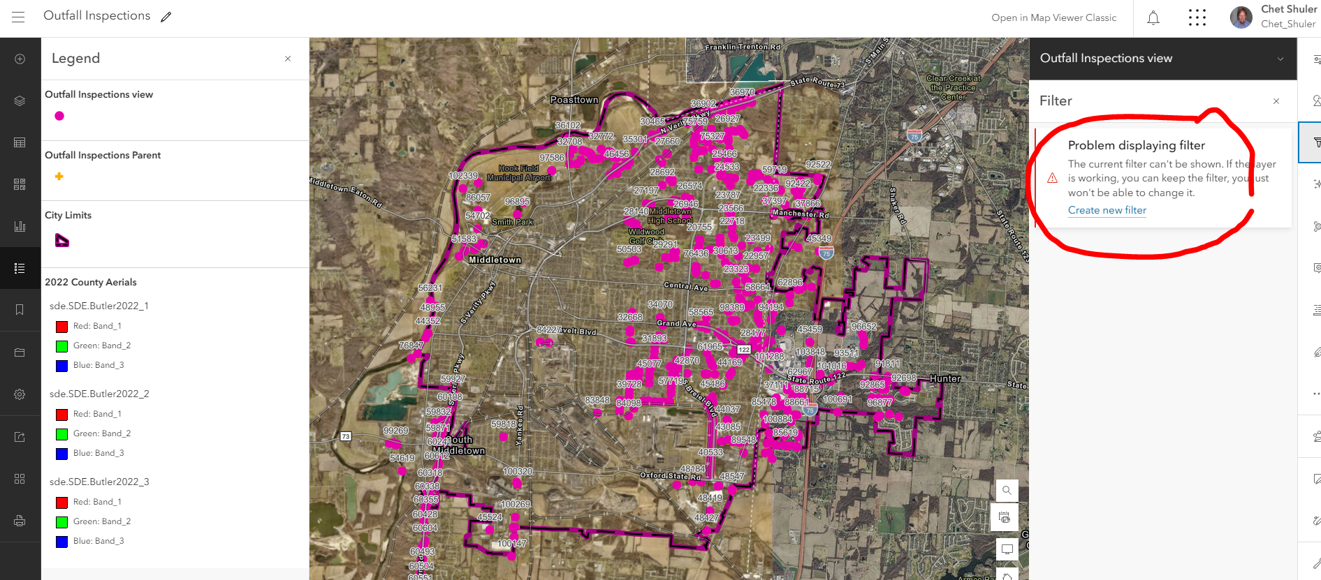 Field Map not loading layer with SQL statement - Esri Community