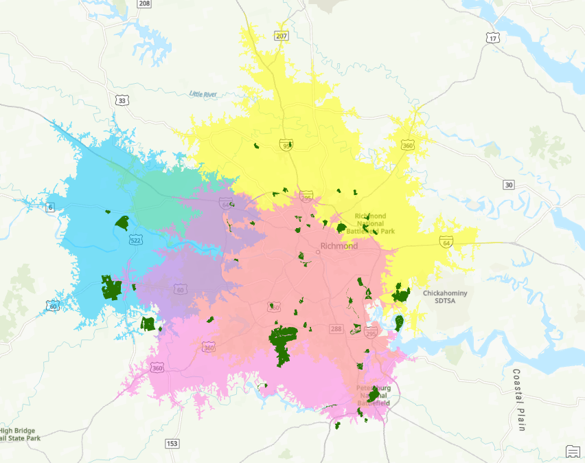 How to change symbology of overlapping polygons pe... - Esri Community