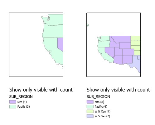 Legend - only count features visible in map extent - Esri Community