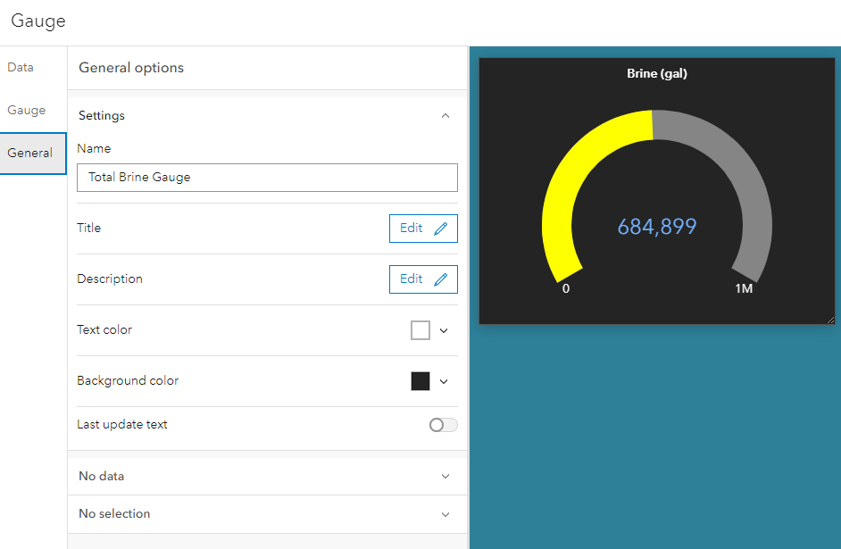 Dashboard gauges overlap text in smaller screens - Esri Community