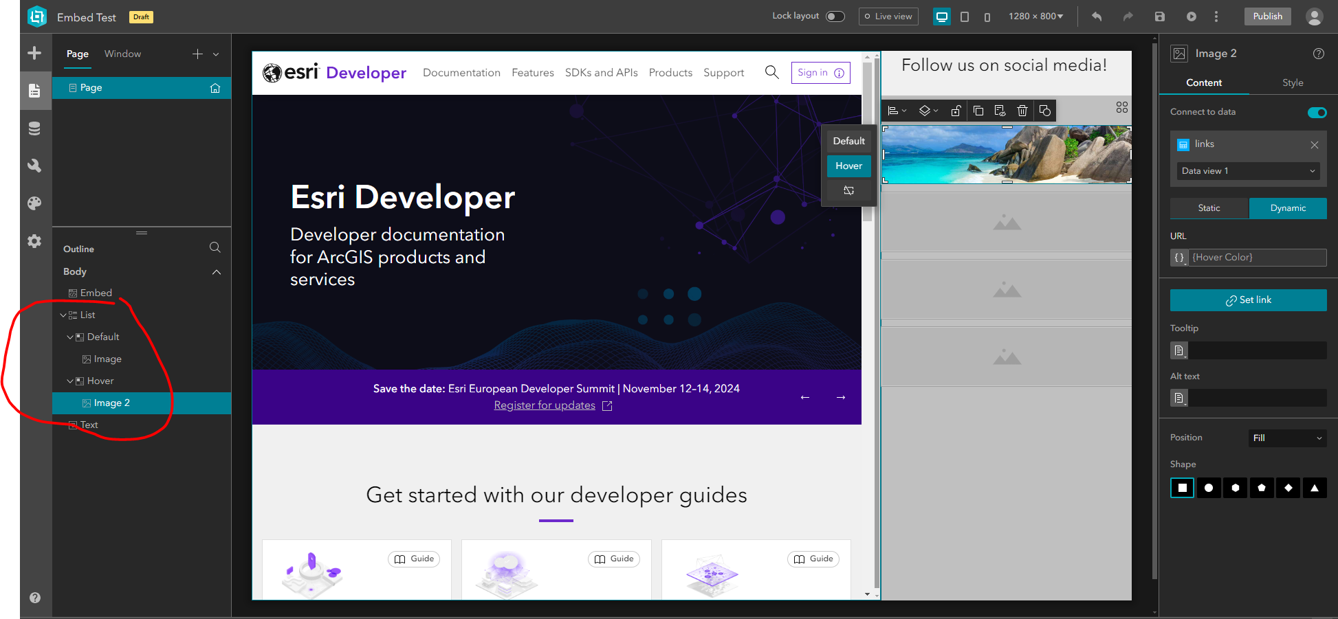 Using a Table To Update and Control an Experience ... - Esri Community