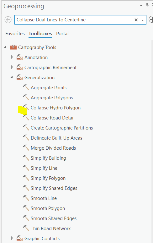 Solved: "Collapse Dual Lines To Centerline (Cartography)" ... - Esri Community