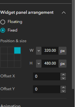 Solved: change size of pane in Map Layers widget - Esri Community