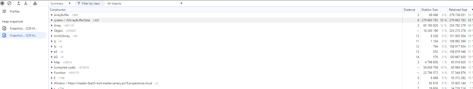 Memory consumption more than double from Esri 3.x ... - Esri Community
