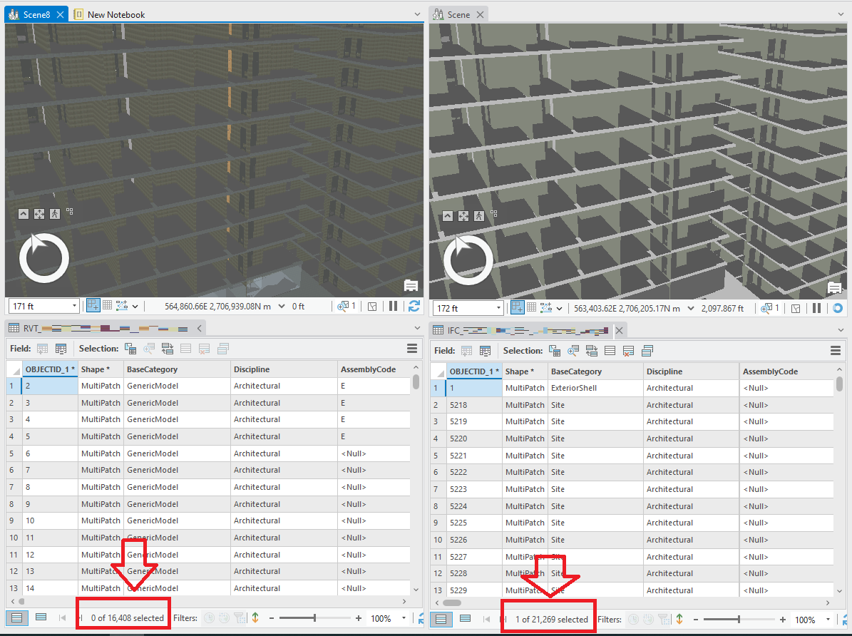 IFC vs RVT Num of elements - Esri Community