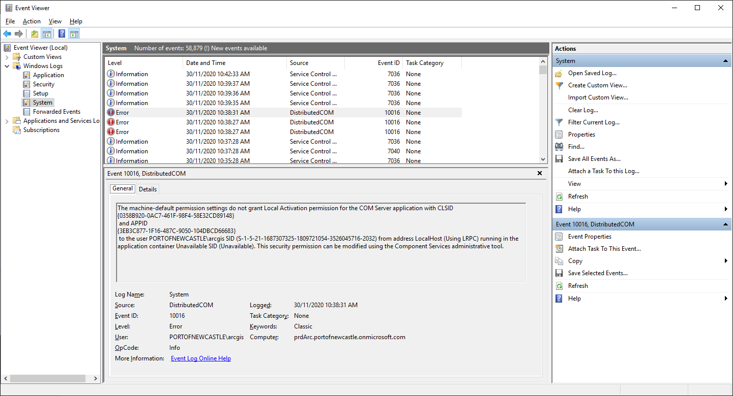Solved: Blank error message for any analysis - Esri Community