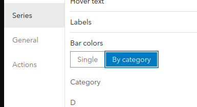 Bar graph change colors - Esri Community
