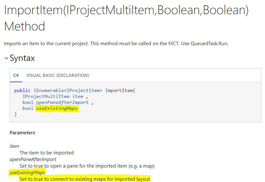 Solved: Import layout file and use existing map - Esri Community
