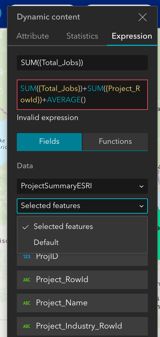 Dynamic Content Expression Not Working - Esri Community