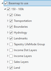 Solved: Business Analyst Basemap Layers - Esri Community