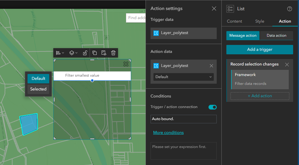 Solved: Using Filter Widget in Experience Builder to selec... - Esri Community
