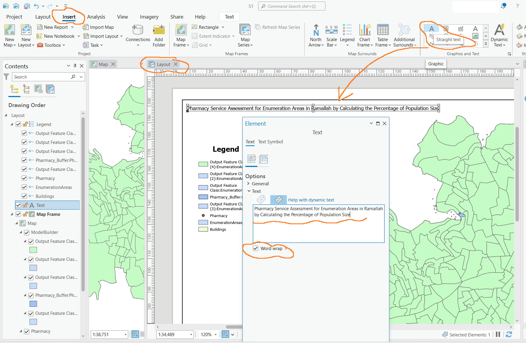 ArcGIS Pro 3.1.5: How to create multiple-line titl... - Esri Community