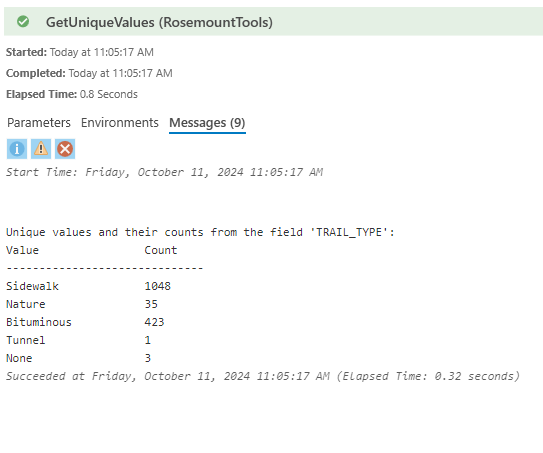Get Unique Values from a Field (Maybe Statistics T... - Esri Community