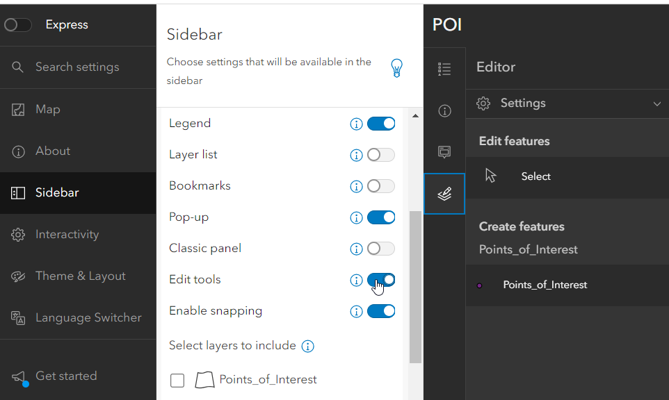 Solved: Sidebar instant app - how to enable editing? - Esri Community
