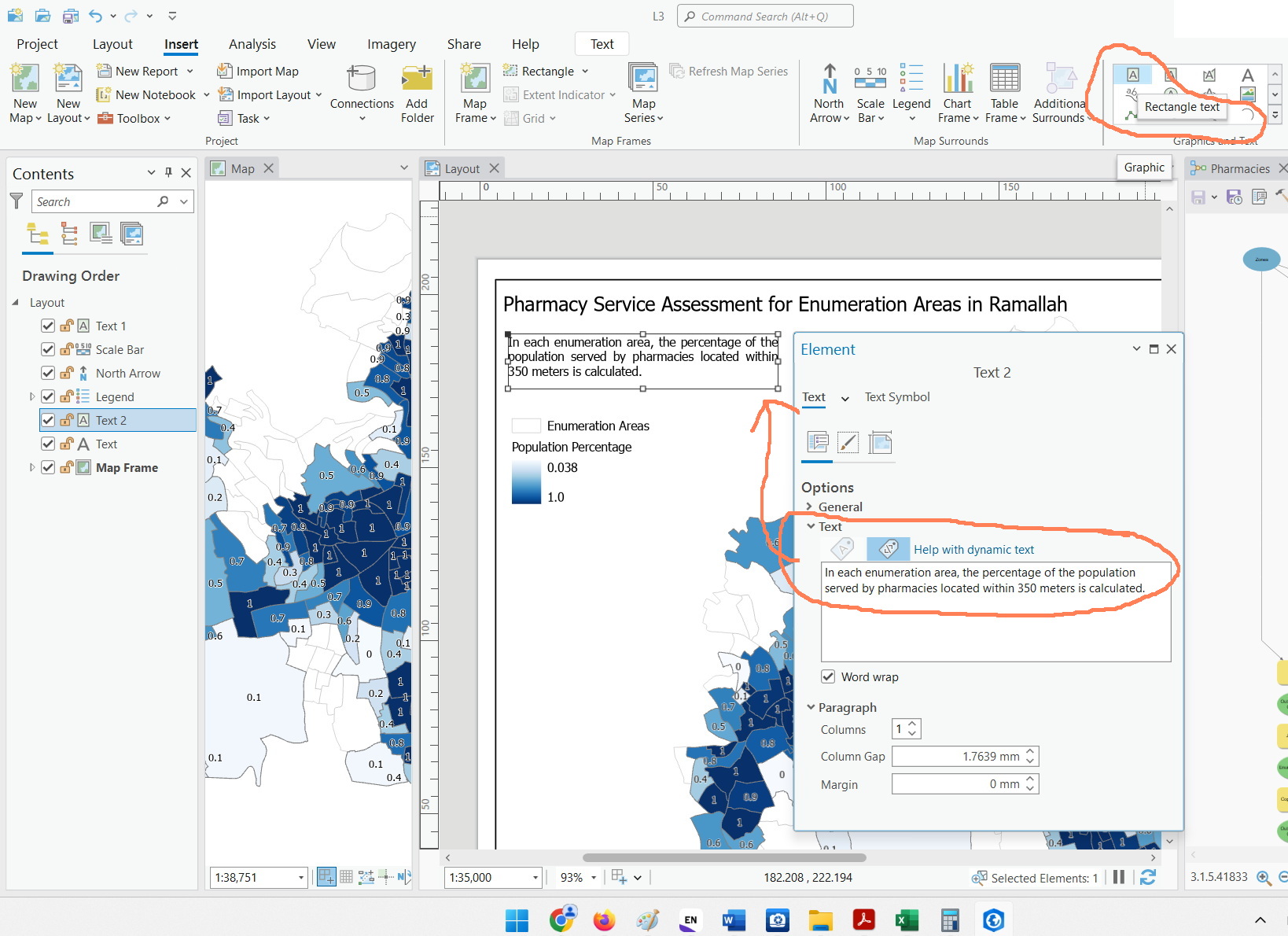ArcGIS Pro 3.1.5: How to create multiple-line titl... - Esri Community
