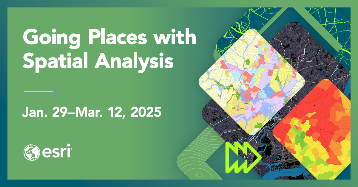 MOOC: Going Places with Spatial Analysis - Esri Community