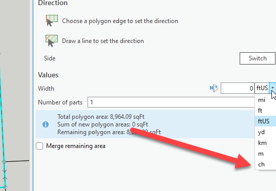 Divide Tool Accepts Unit Overrides Like Traverse T... - Esri Community