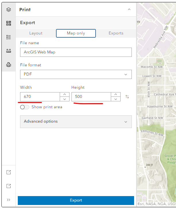 Make Title field Required in Print Widget - Esri Community