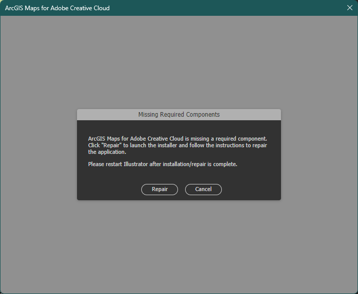 Solved: Unable to use ArcGIS extension in Illustrator 2025 - Esri Community
