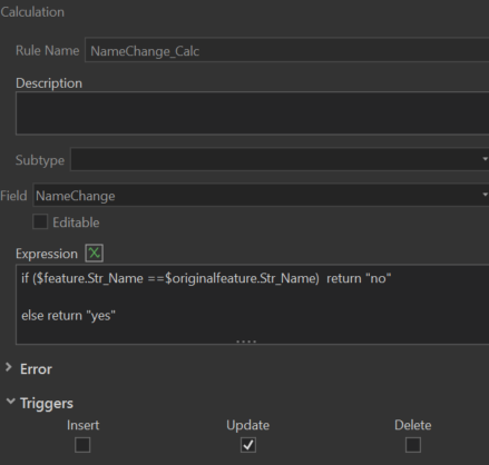 Solved: Attribute Rule to Update a Field based on edit to ... - Esri Community
