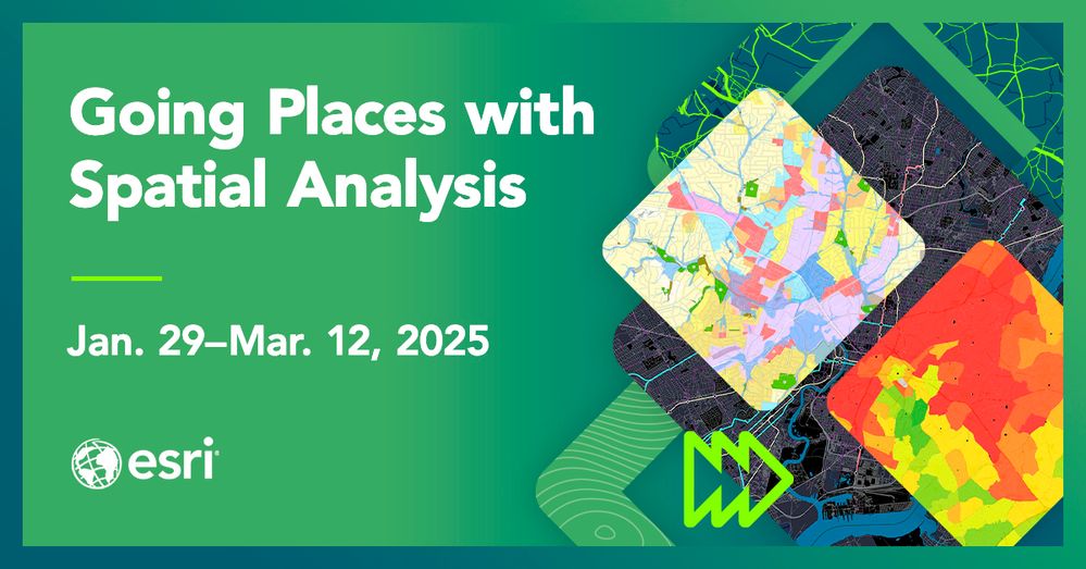 Esri Training - MOOC: Going Places with Spatial An... - Esri Community