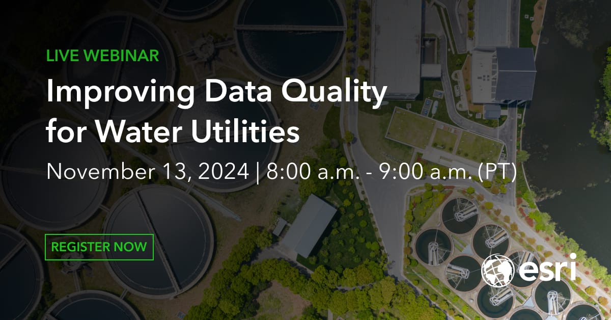 Improving Data Quality for Water Utilities