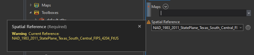 Add warning note at the top of a custom geoprocess... - Esri Community