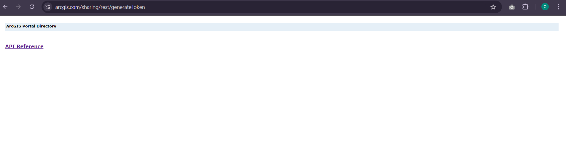 Solved: Generate a tokens - Esri Community