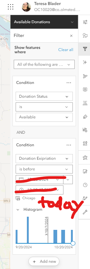 Map Viewer - Date Filter (today/after today/Date R... - Esri Community