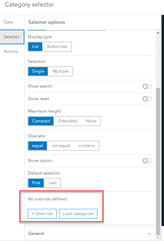 Dashboards That Pop: Category Selectors - Esri Community