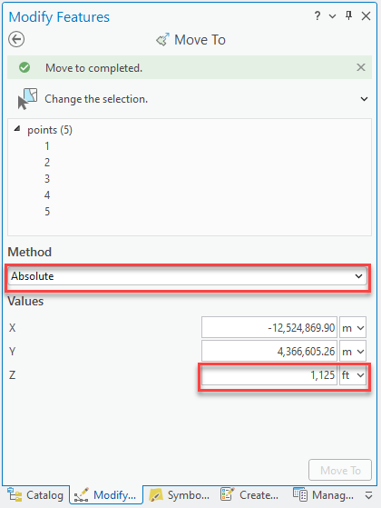 Solved: How can I give a Z value to multiple points? - Esri Community