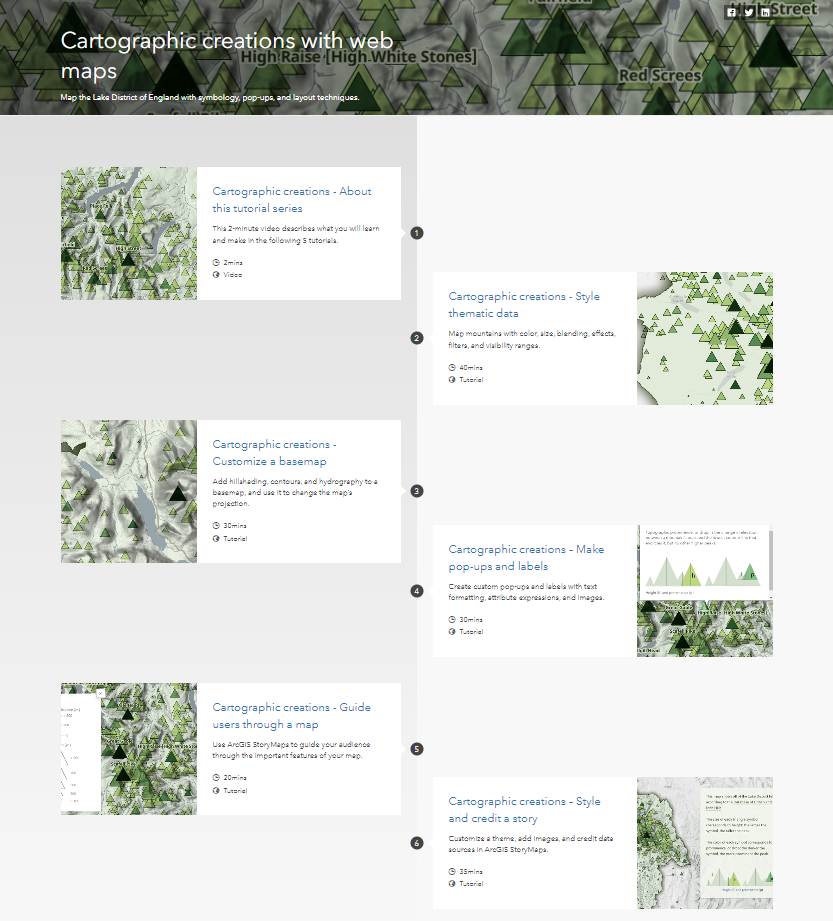 New tutorial series: Cartographic creations with w... - Esri Community