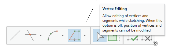 Delete vertex with [d] key & toolbar icon in more ... - Esri Community
