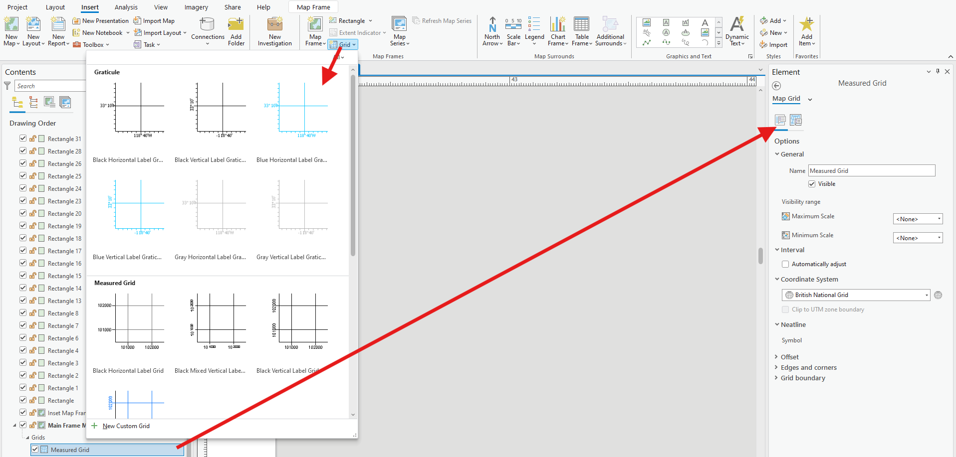 Grid and Measured Grid with Arcpy - Esri Community