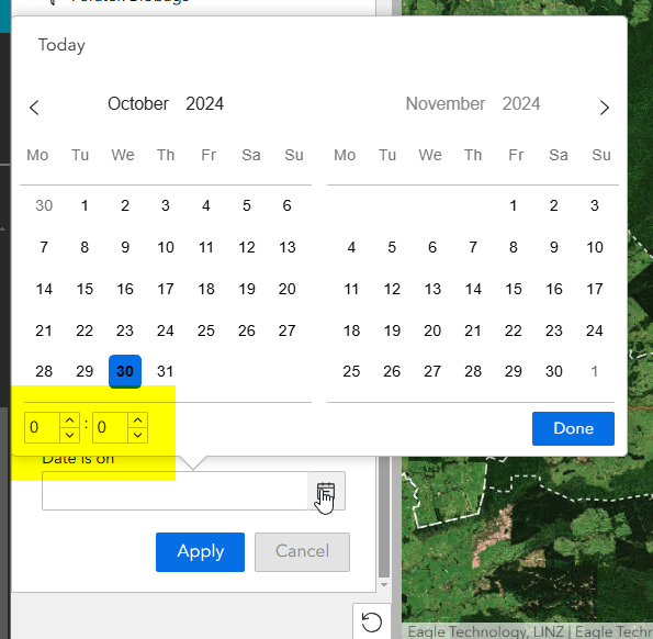 Solved Filter Widget For Attribute With Datetime Field Esri 3547